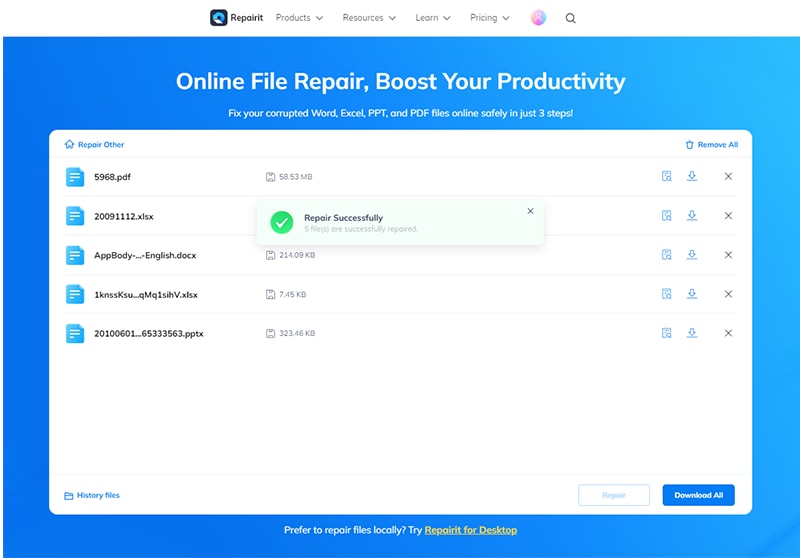 [Wondershare] A Guide to Use Wondershare Repairit - Online Repair