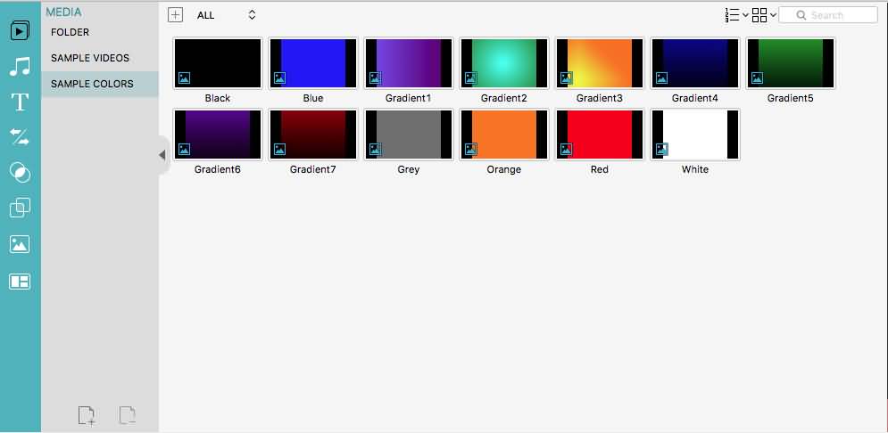 Import Media/Record a Video