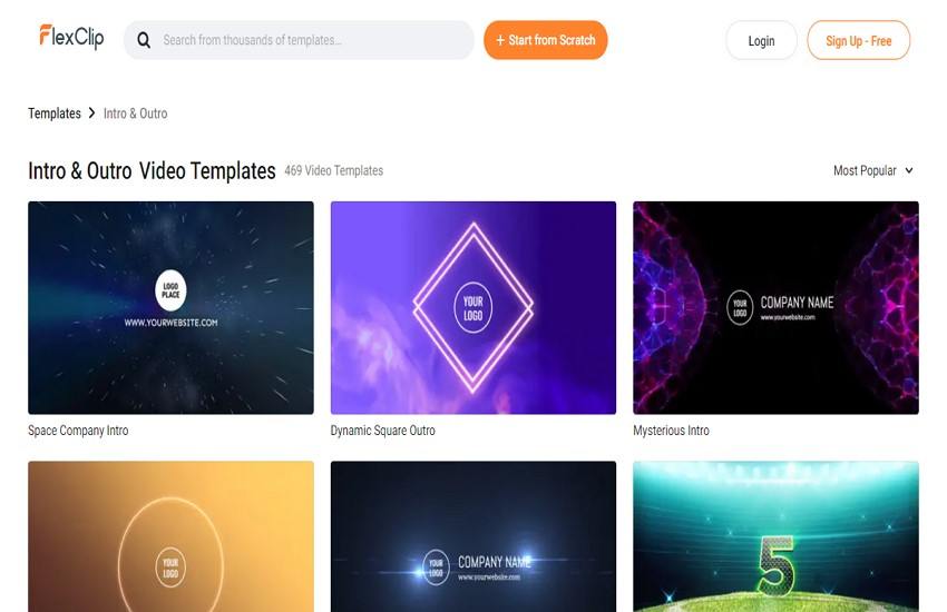 5 Best Sites For Free Intro And Outro Templates You Should Know