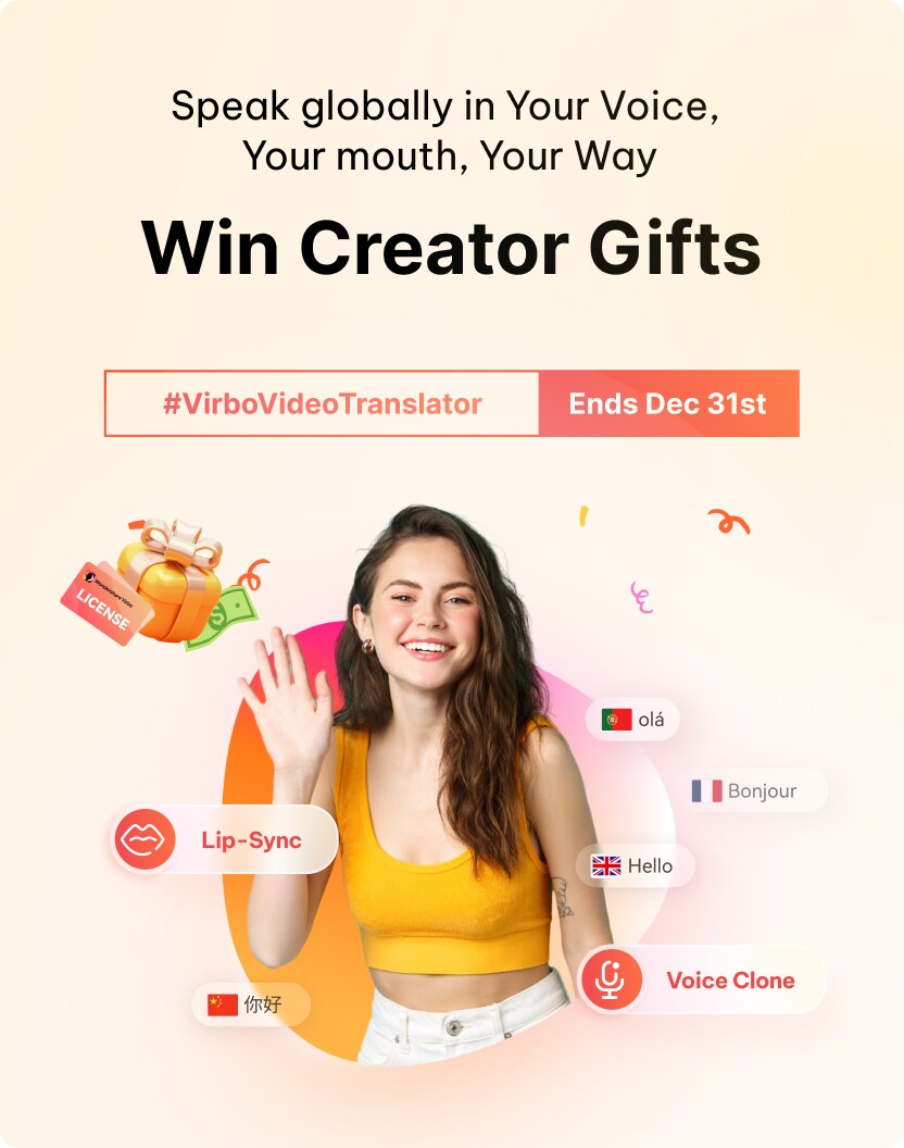 Virbo - AI Spokesperson Video Generator Online